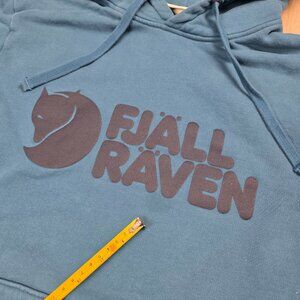 Fjallraven | Shirts | Fjallraven Mens Logo Hoodie Deep Sea Blue Medium ...